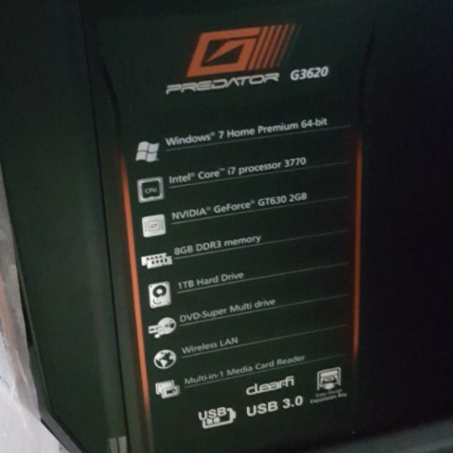 Predator G3620, Computers & Tech, Desktops on Carousell