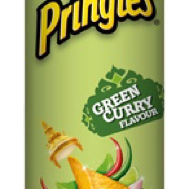 Pringles® Green Curry Flavour Australia exclusive, Food & Drinks ...