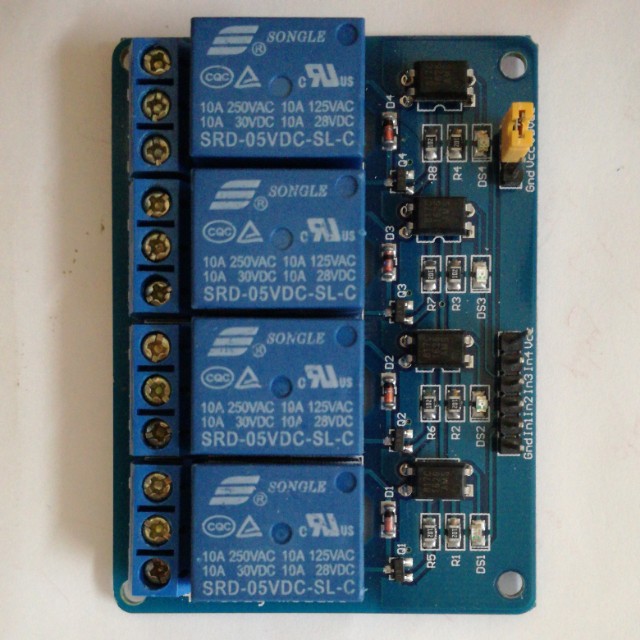 4 Channel EM Relay Module Arduino, TV & Home Appliances, Electrical ...