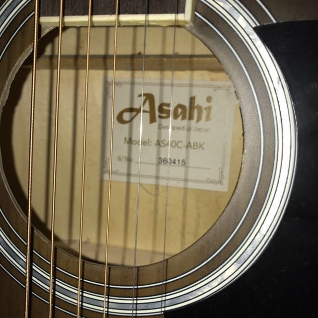 Asahi Model AS40C-ABK, Hobbies & Toys, Music & Media, Musical ...