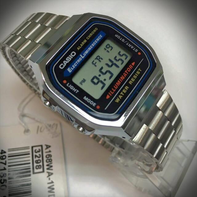 Casio Watch a168 silver, Women's Fashion, Watches & Accessories ...