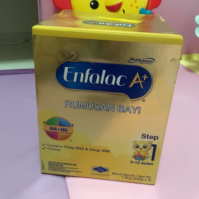 Enfalac A+ Step 1, Babies & Kids, Nursing & Feeding, Weaning & Toddler ...