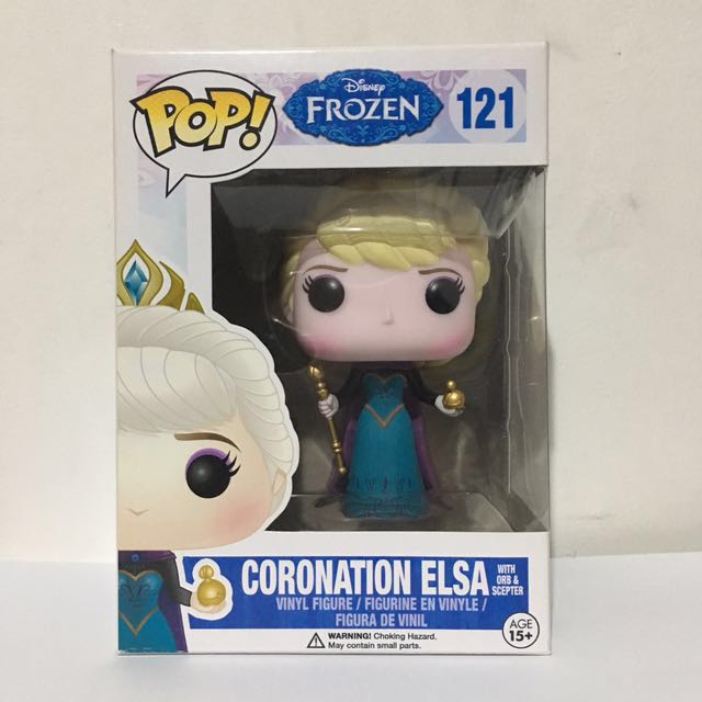 Funko Pop - Coronation Elsa with Orb and Scepter, Hobbies & Toys, Toys ...