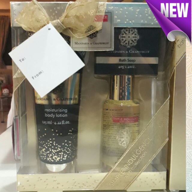 Gift Sets Simple Indulgence bath collection, Beauty & Personal Care ...