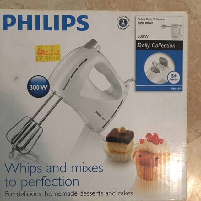 Hand mixer by Philips, TV & Home Appliances, Kitchen Appliances, Hand ...