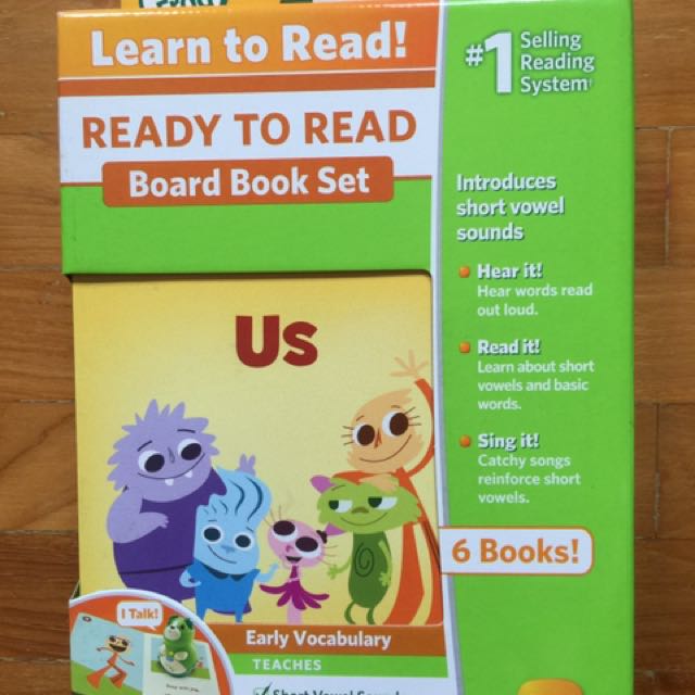 Leap Frog Board Book Set, Interactive Letter Factory Flash Cards ...