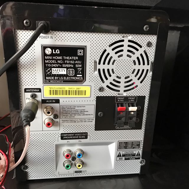 LG MINI HOME THEATER with DVD player, TV & Home Appliances, TV ...