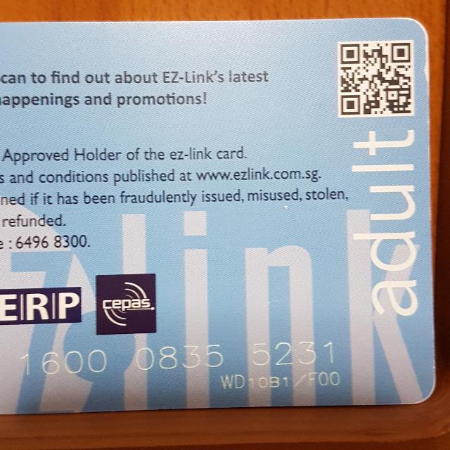 LTA BUS SBS EZ-Link card, Everything Else on Carousell