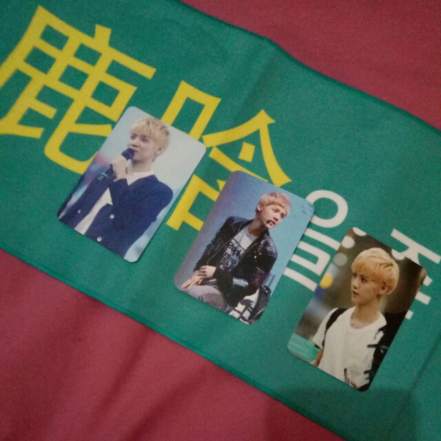 Raindrop - A Better Day (Luhan) Banner, CD, and 3 Photocards, Hobbies ...