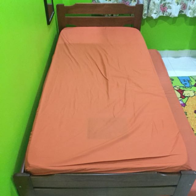 Single Bed With Pull out Bed Furniture Home Living Furniture Bed single-bed-with-pull-out-bed-furniture-home-living-furniture-bed
