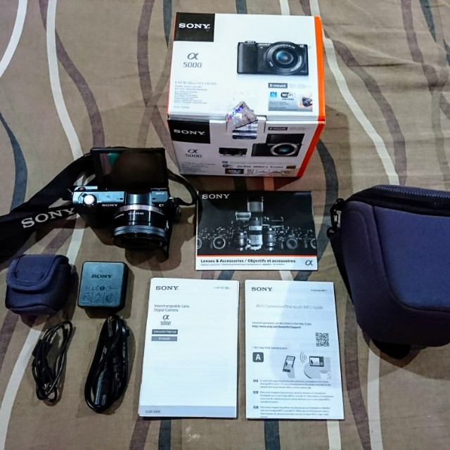 Sony a5000 ILCE-500L Camera, Audio, Voice Recorders on Carousell