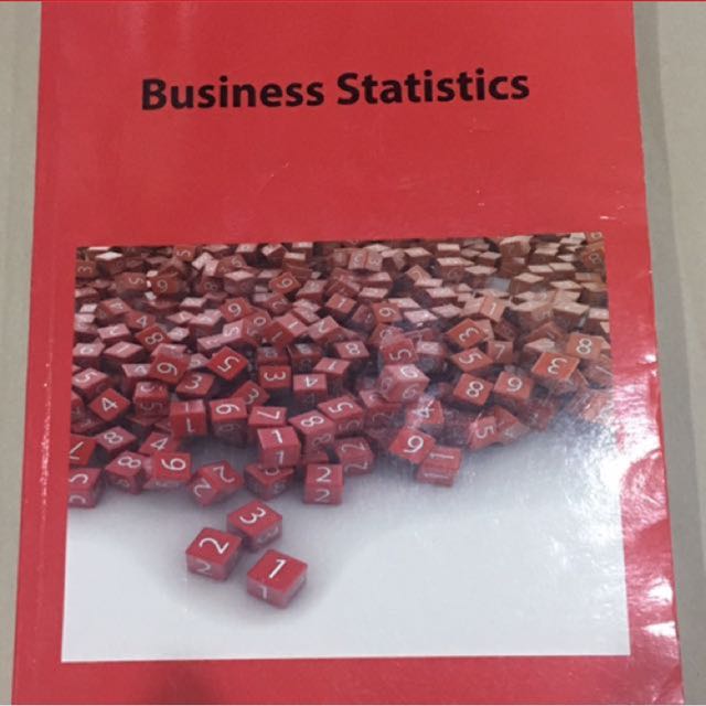 Business Statistics Textbook, Hobbies & Toys, Books & Magazines ...