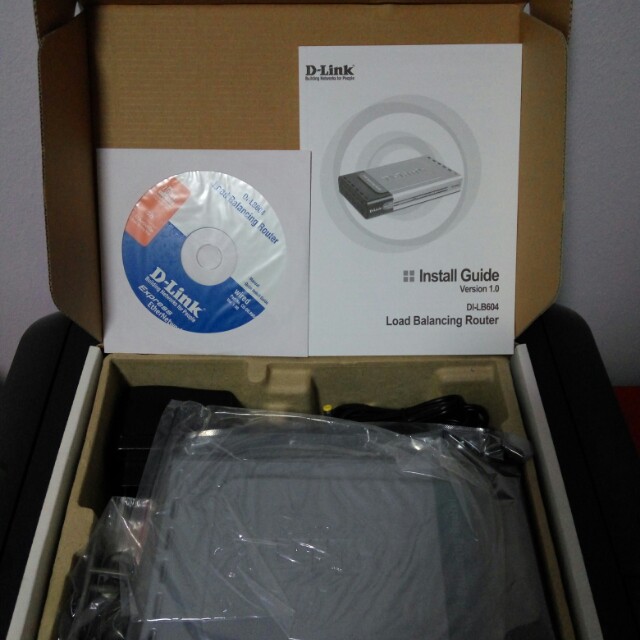 Demo Set D-Link DI-LB604 4-port Load Balancing Router, Computers & Tech ...