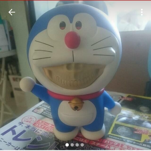 DORAEMON Ron English , With white Teeth Version , , Solid Colour ...