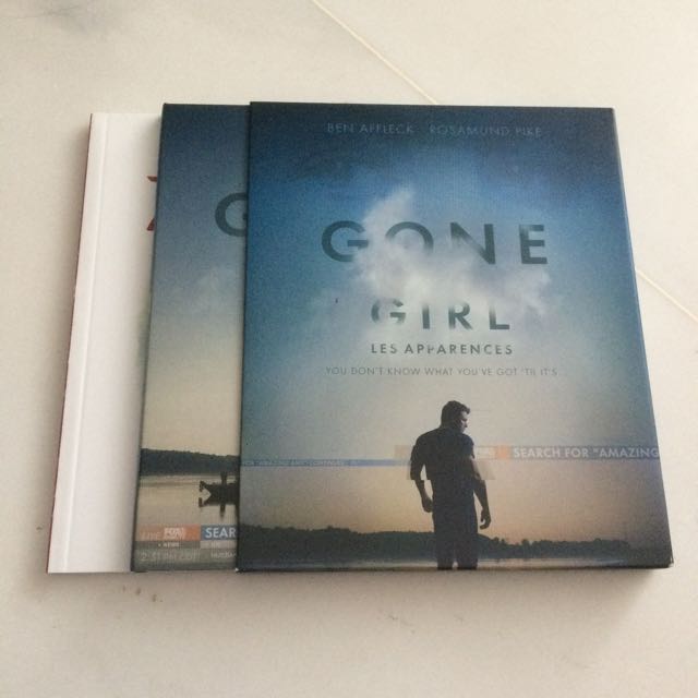 Gone Girl (with Amazing Amy Book) [Blu-ray], Hobbies & Toys, Music ...