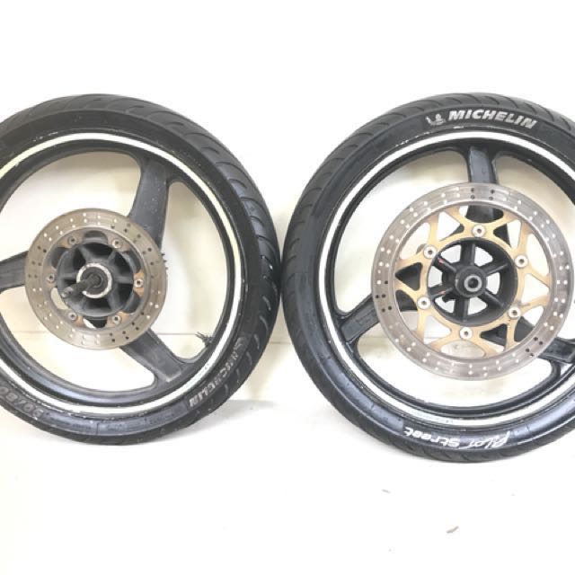 KRR KIPS RIM 17inch, Motorcycles, Motorcycle Accessories on Carousell