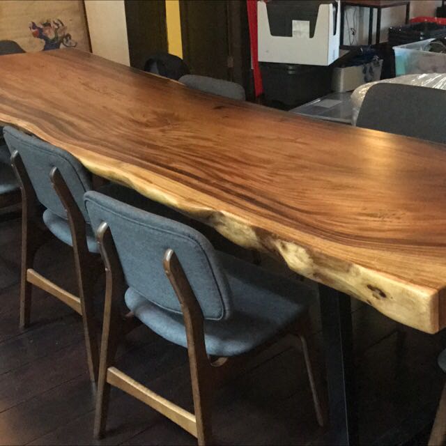 Stunning 3m long Suar Wood Table, Furniture & Home Living, Furniture ...