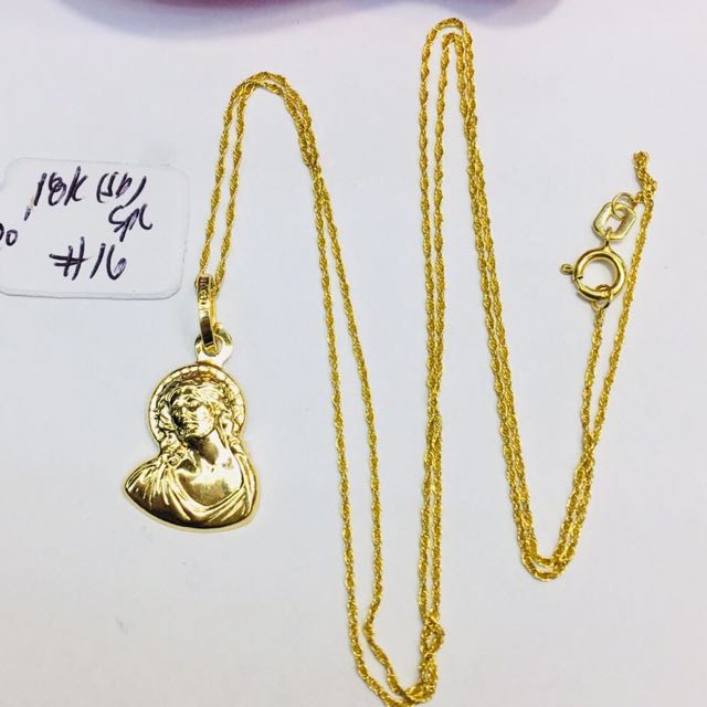 18K Saudi gold necklace, Women's Fashion, Jewelry on Carousell