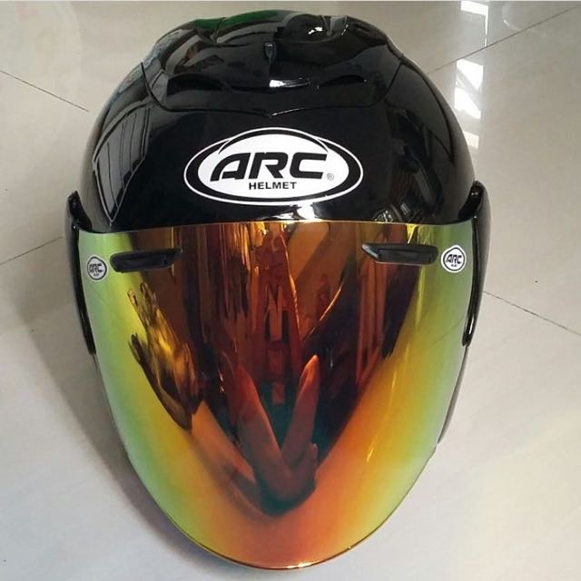 Arc Helmet, Motorcycles, Motorcycle Apparel on Carousell