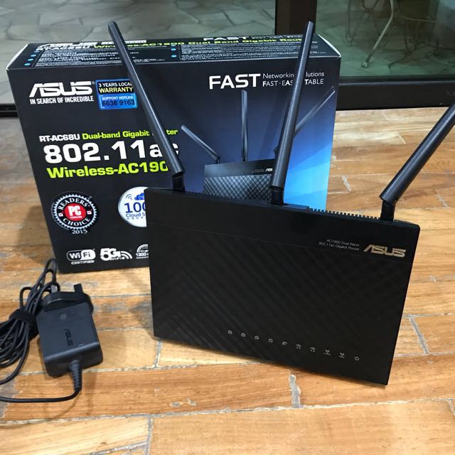 Asus Ac U Dual Band Router Computers Tech Parts Accessories Networking On Carousell