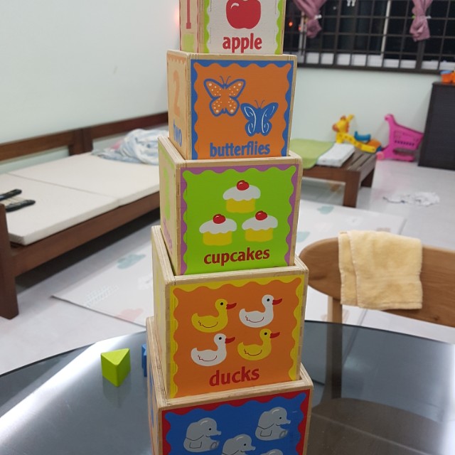 Educo toys. Pyramid of play. 18 M+, Hobbies & Toys, Toys & Games on ...