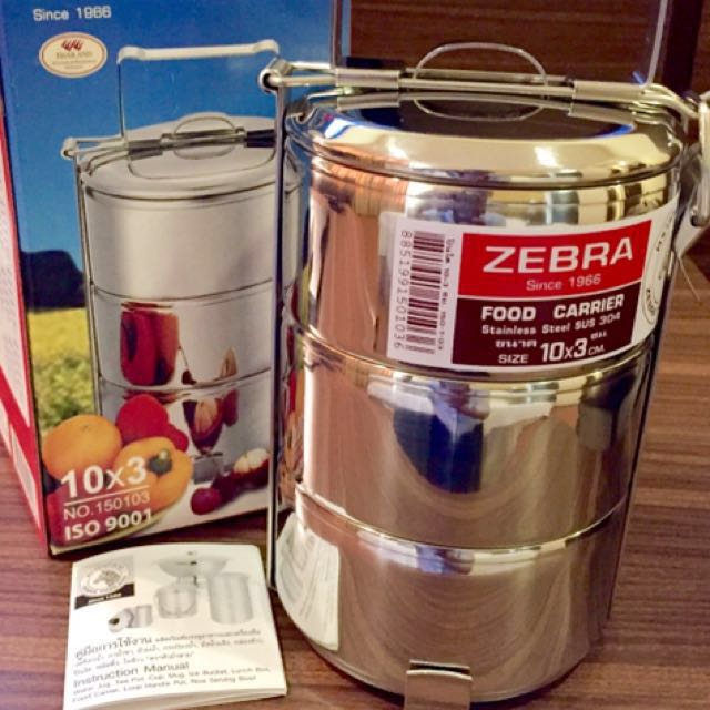 Food Carrier 3-tier container, TV & Home Appliances, Kitchen Appliances ...