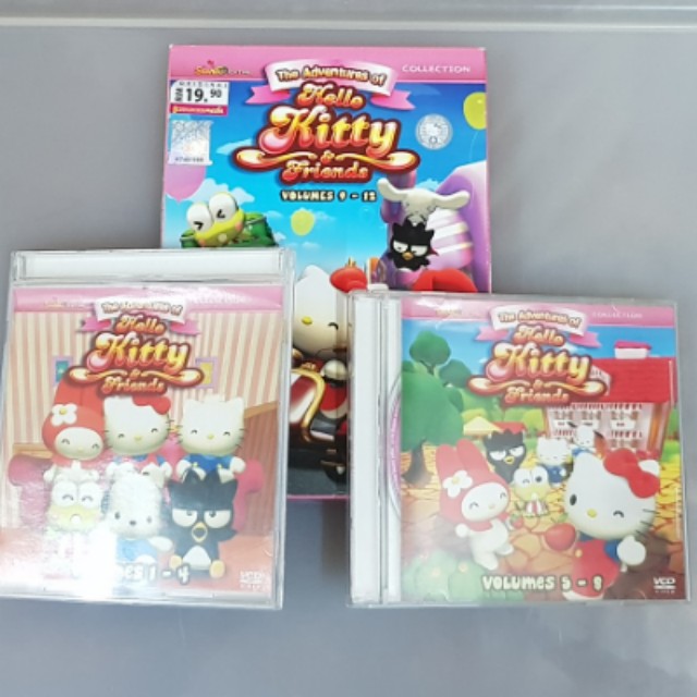 Hello Kitty & Friends - Vol 1 to 12, Hobbies & Toys, Music & Media, CDs ...