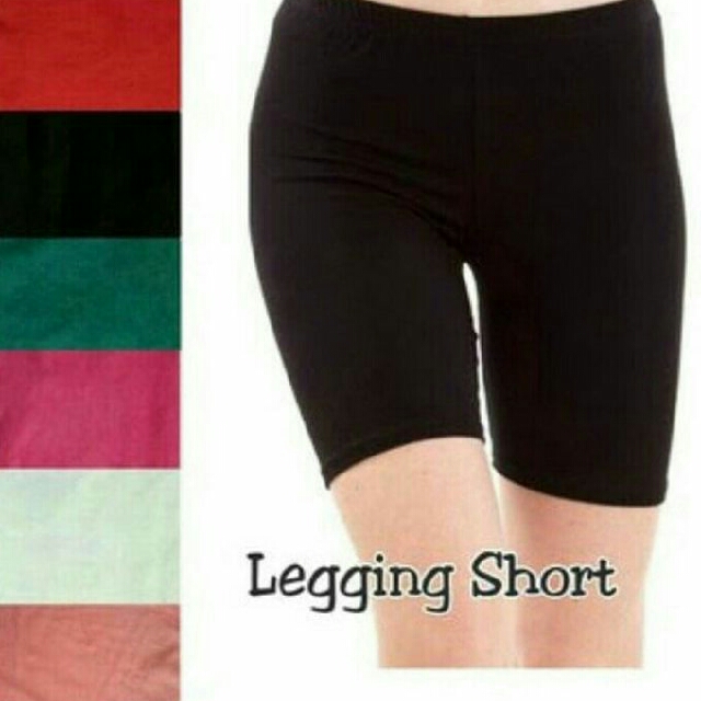 LEGGING SHORT DEWASA LEGGING UKURAN STANDAR LEGGING PENDEK CELANA STRETCH Olshop Fashion