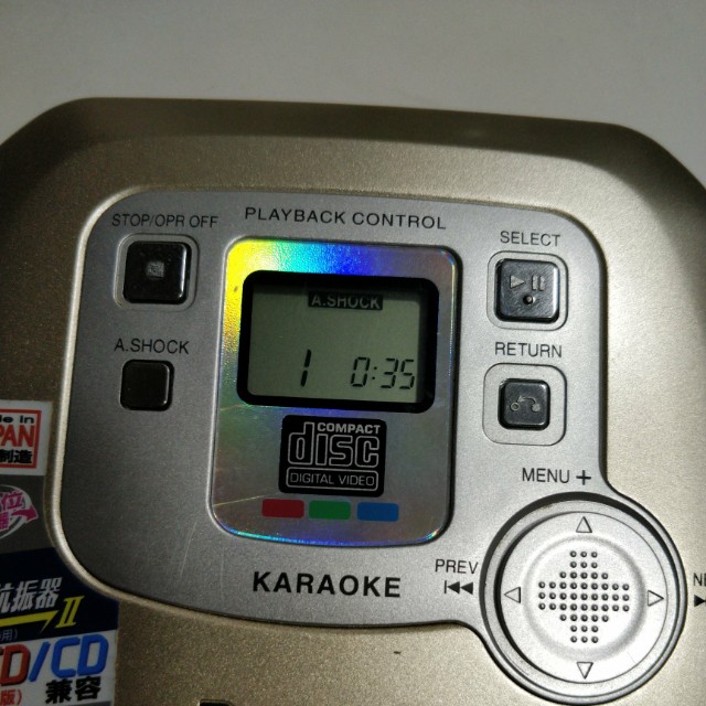 Panasonic SL-VP48 VCD/CD Walkman, 音響器材, 音樂播放裝置 MP3及CD Player - Carousell