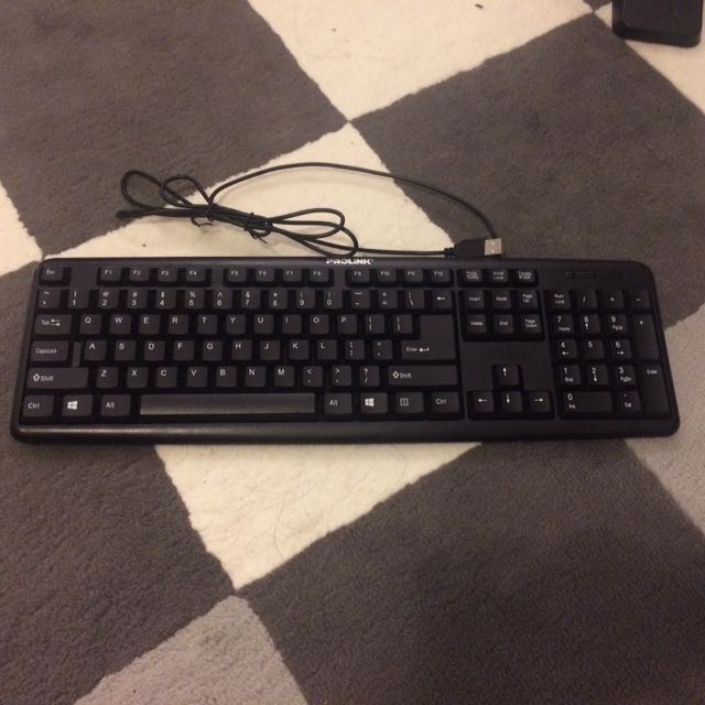 USB Keyboard, Computers & Tech, Parts & Accessories, Computer Keyboard ...