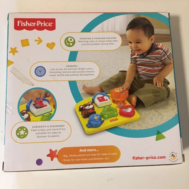 Brand New Fisher Price Brilliant Basics Activity Puzzle, Babies & Kids ...