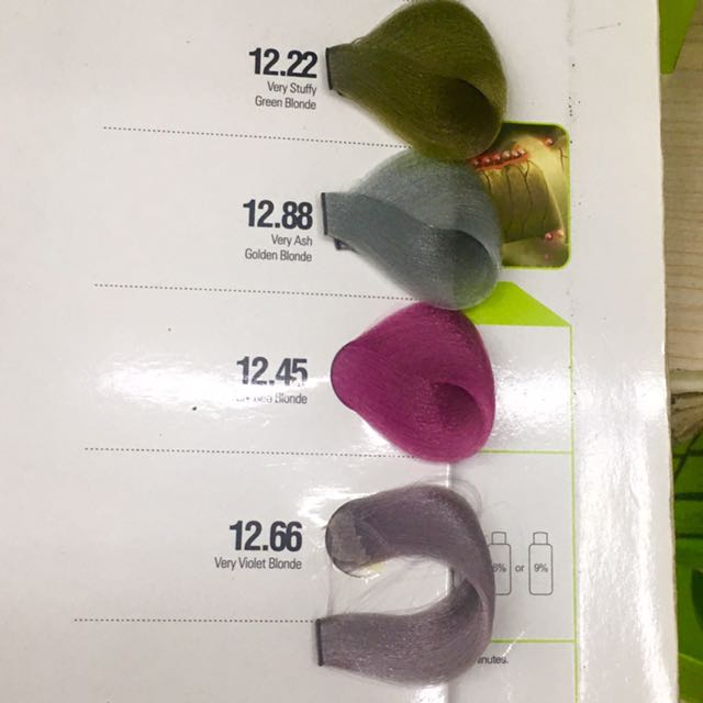 Bremod Green Blonde Hair Color, Beauty & Personal Care, Hair on Carousell