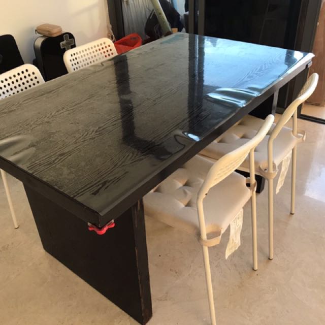 (FREE) 6-seater Dining Table From Barang Barang, Furniture & Home ...