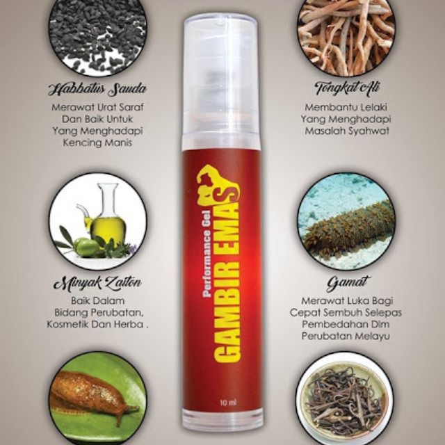 Gambir Emas Performance Gel, Everything Else on Carousell