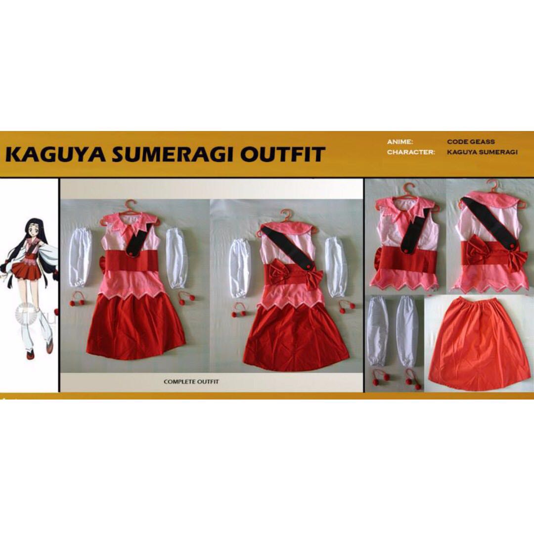 Kaguya Sumeragi Cosplay Costume Womens Fashion Dresses And Sets