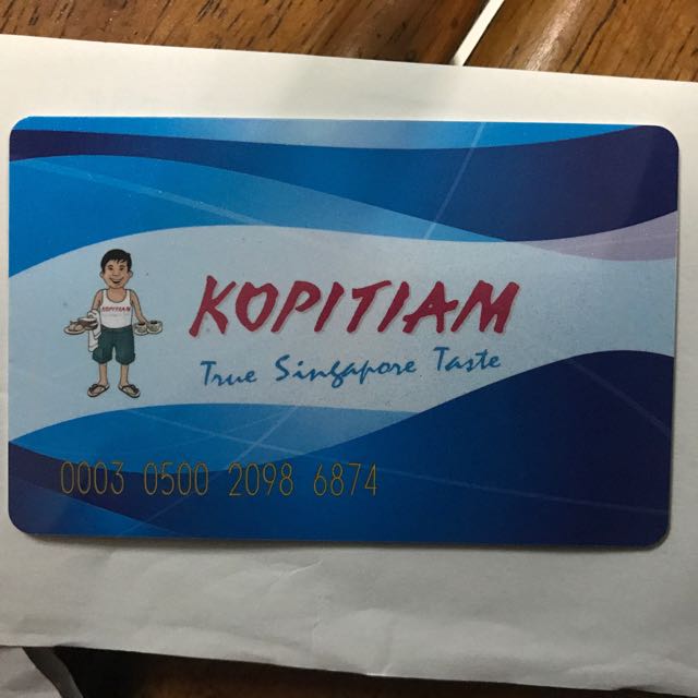 Kopitiam Card, Tickets & Vouchers, Vouchers on Carousell