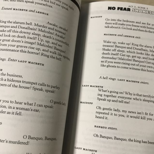 Macbeth Analysis/ Annotations and Translation book, Hobbies & Toys ...