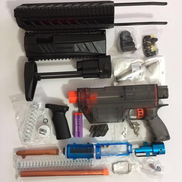 Nerf Worker Prophecy-R Retaliator Expanded Stefan Full Kit, Hobbies ...