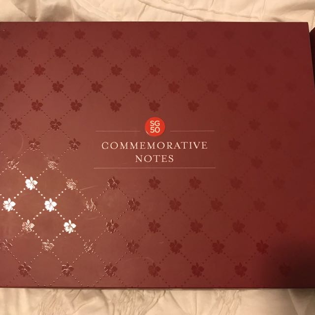 SG50 Commemorative notes folders, Everything Else on Carousell