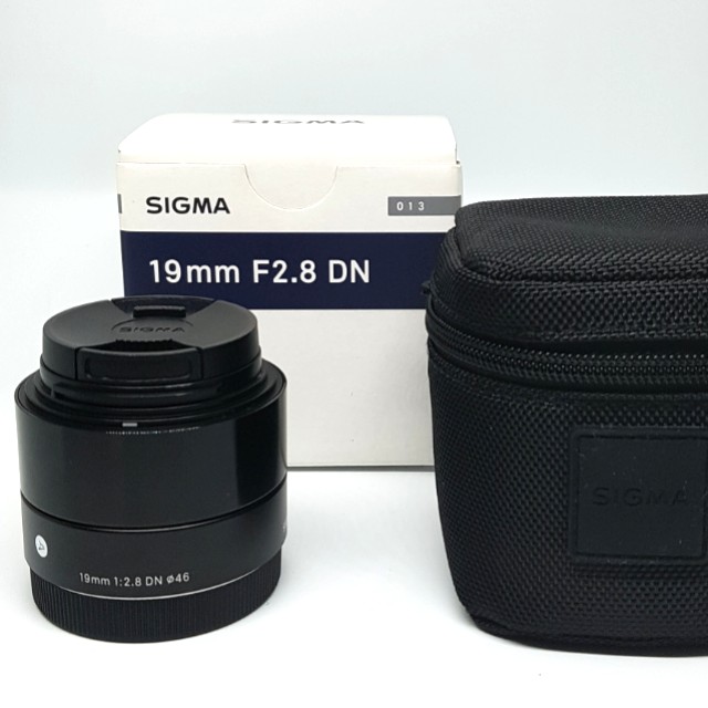Sigma 19mm F2.8 Art Lens for Sony E Mount, Photography, Lens & Kits on ...