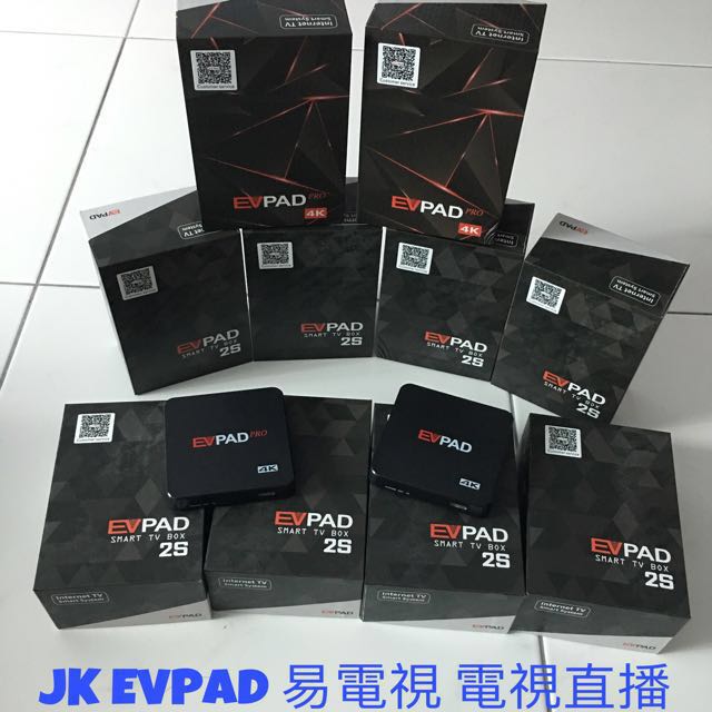 (Special promotion) 100% Authentic EVPAD PRO AND 2S TV BOX, TV & Home ...