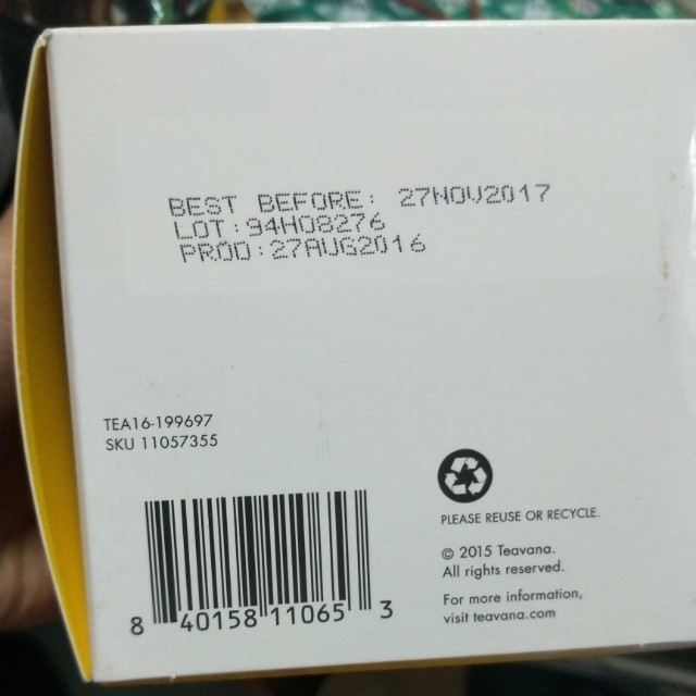 Starbucks Teavana Youthberry Tea, Food & Drinks, Beverages on Carousell