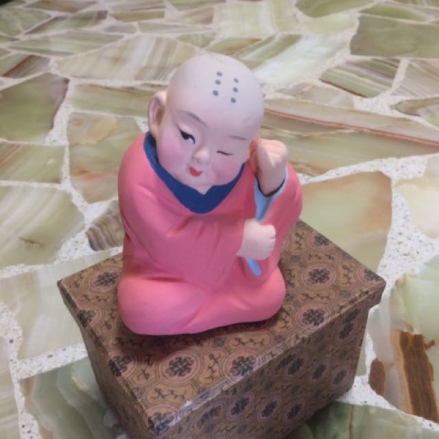 Traditional Chinese clay figurine, Furniture & Home Living, Home Decor ...