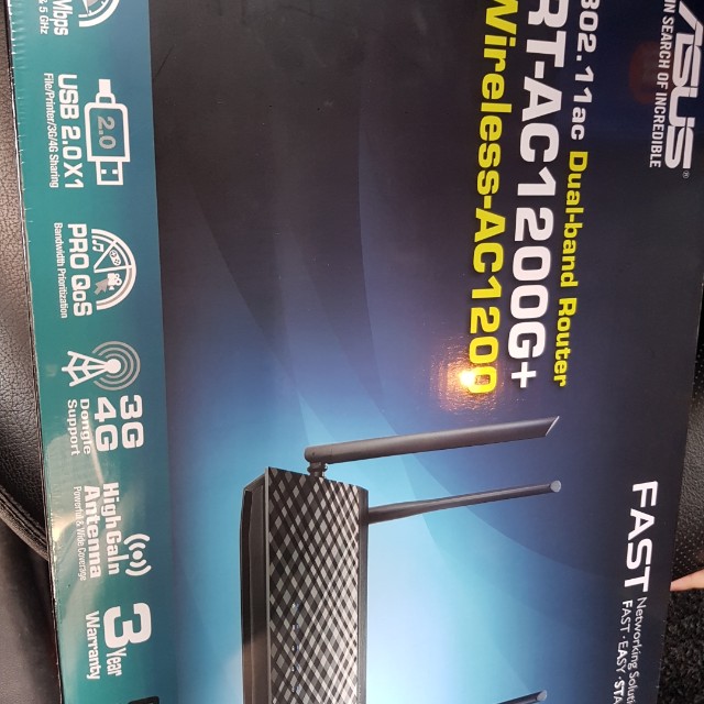 Asus AC120 router, Computers & Tech, Parts & Accessories, Networking on ...