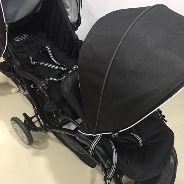 Graco stadium duo tandem stroller, Babies & Kids, Strollers, Bags ...