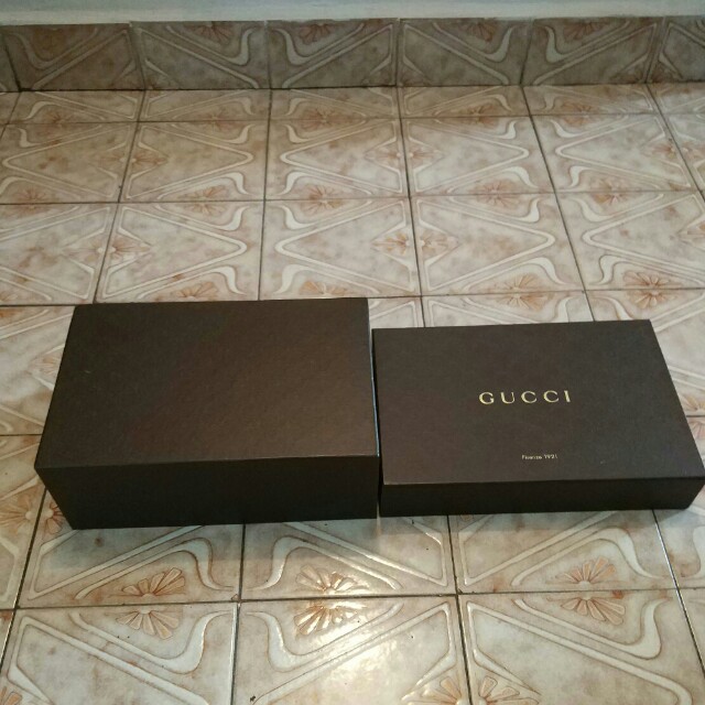 Gucci Box, Luxury, Accessories on Carousell