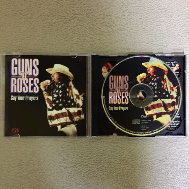 Guns N' Roses | Say Your Prayers | Bootleg Live Album, Hobbies & Toys ...