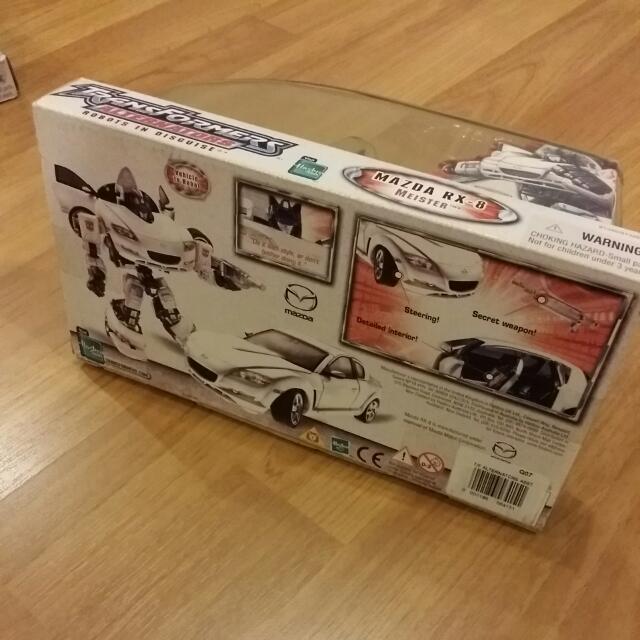 Hasbro - Transformers Alternators Mazda RX-8 Meister Jazz New Misb ...