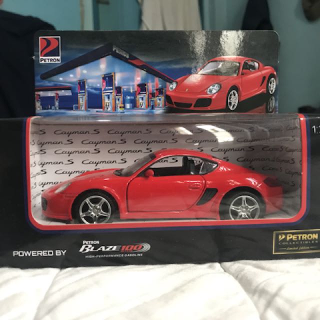 Petron Porsche Cayman S Diecast on Carousell
