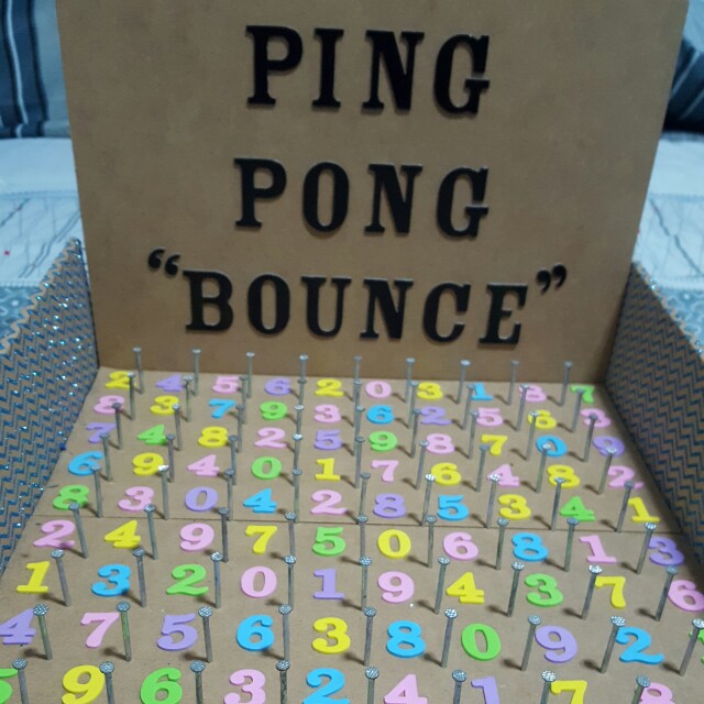Ping Pong Bounce Carnival Game (Rental), Hobbies & Toys, Toys & Games ...